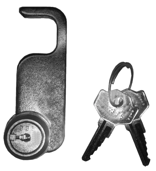 LOCK WITH KEY | chamberlain-liftmaster