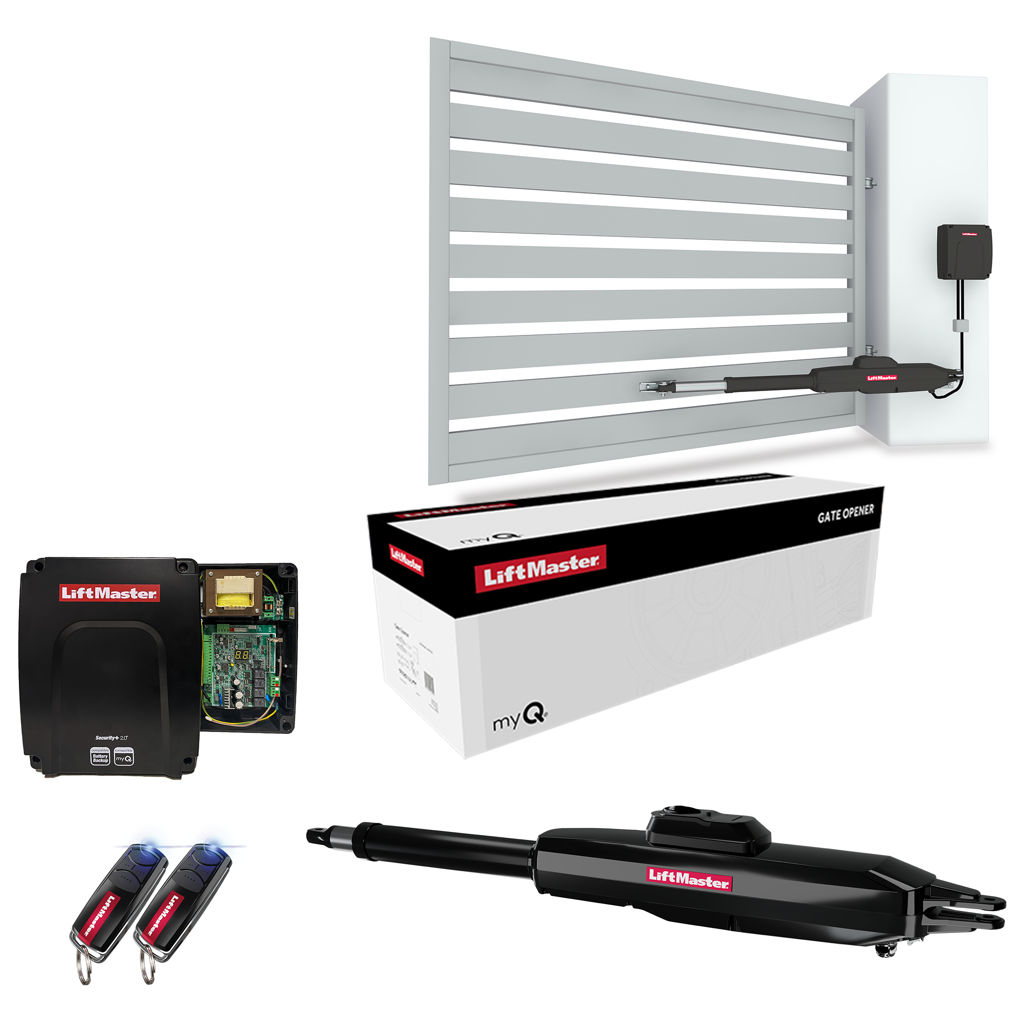 Single Swing Gate Operator for Gates Weighing up to 250kg per leaf ...