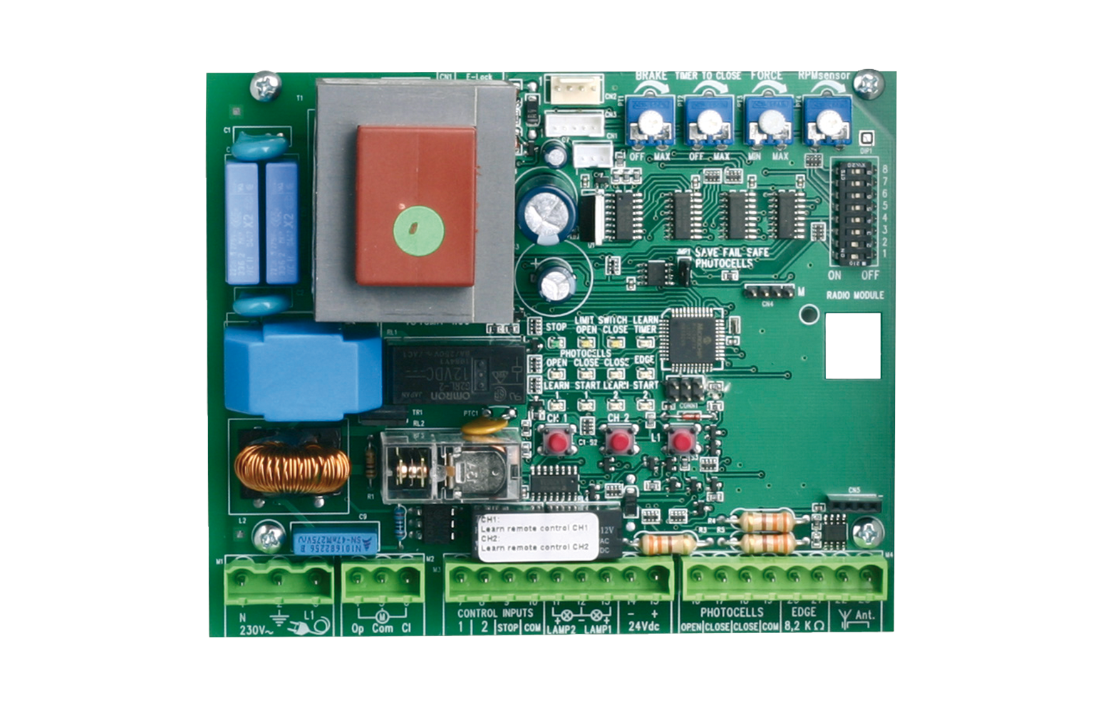 230V control boards for sliding gate operators | chamberlain-liftmaster